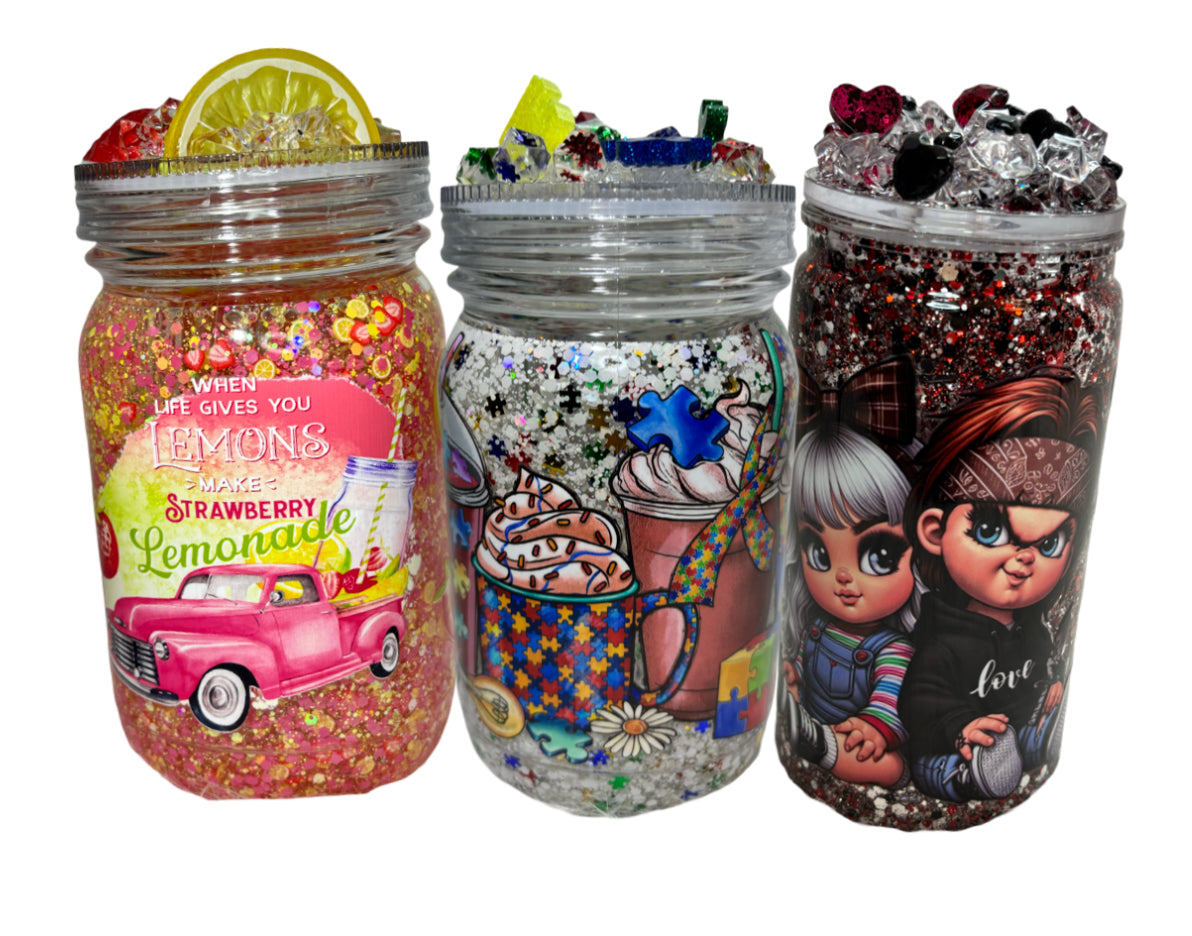 RTS Snow Globe cups and tumblers – The Crafty Gleim
